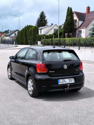 Black Volkswagen Polo 2011 in Telschi, with an engine capacity of 1.20 L and mileage of 212 thousand km for 2350 €, photo 8 on AUTOMOTO.COM.LV