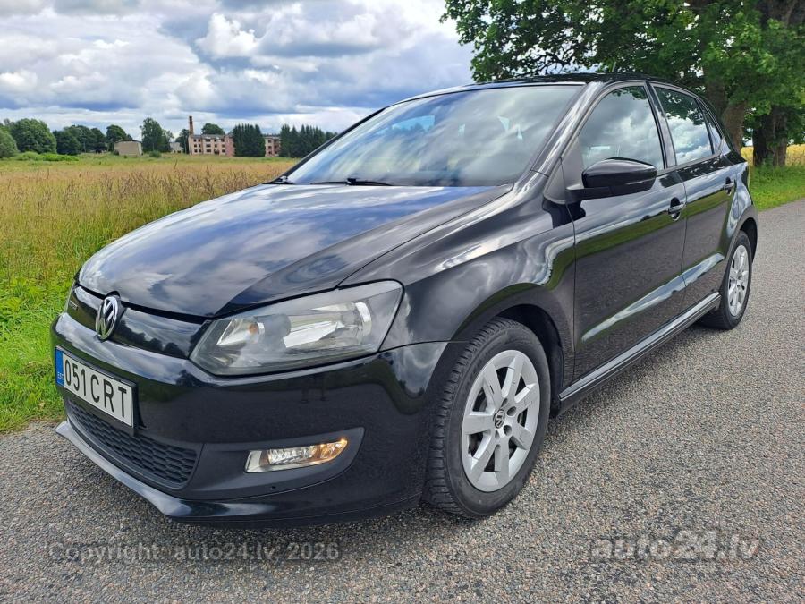 Black Volkswagen Polo 2011 in Paide, with an engine capacity of 1.20 L and mileage of 293 thousand km for 3890 €, photo 1 on AUTOMOTO.COM.LV