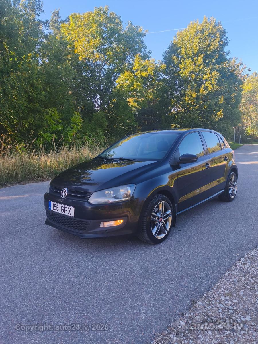 Black Volkswagen Polo 2011 in Tallinn, with an engine capacity of 1.60 L and mileage of 367 thousand km for 3600 €, photo 1 on AUTOMOTO.COM.LV