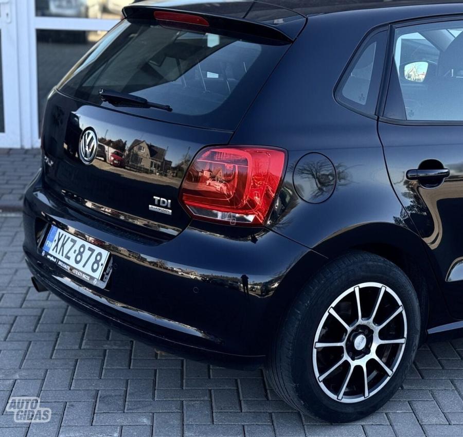 Black Volkswagen Polo 2012 in Radviliskis, with an engine capacity of 1.60 L and mileage of 274 thousand km for 4650 €, photo 14 on AUTOMOTO.COM.LV