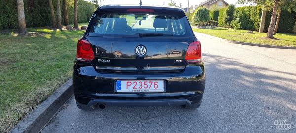 Black Volkswagen Polo 2012 in Kedainiai, with an engine capacity of 1.60 L and mileage of 269 thousand km for 3999 €, photo 6 on AUTOMOTO.COM.LV