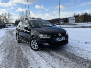 Black Volkswagen Polo 2013 in Panevezys, with an engine capacity of 1.60 L and mileage of 86 thousand km for 5590 €, photo  on AUTOMOTO.COM.LV