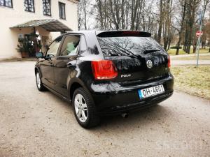 Black Volkswagen Polo 2013 in Daugavpils, with an engine capacity of 1.20 L and mileage of 116 thousand km for 5600 €, photo 4 on AUTOMOTO.COM.LV