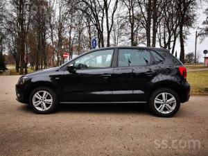 Black Volkswagen Polo 2013 in Daugavpils, with an engine capacity of 1.20 L and mileage of 116 thousand km for 5600 €, photo 5 on AUTOMOTO.COM.LV