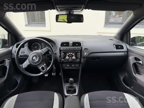 Black Volkswagen Polo 2013 in Gulbene, with an engine capacity of 1.60 L and mileage of 264 thousand km for 7000 €, photo 9 on AUTOMOTO.COM.LV