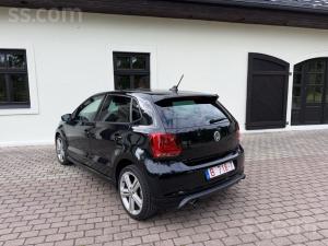Black Volkswagen Polo 2013 in Gulbene, with an engine capacity of 1.60 L and mileage of 264 thousand km for 7000 €, photo 6 on AUTOMOTO.COM.LV