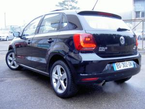 Black Volkswagen Polo 2016 in Vilnius, with an engine capacity of 1.20 L and mileage of 121 thousand km for 7199 €, photo 7 on AUTOMOTO.COM.LV