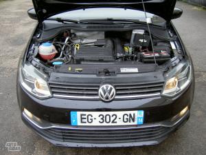 Black Volkswagen Polo 2016 in Vilnius, with an engine capacity of 1.20 L and mileage of 121 thousand km for 7199 €, photo 22 on AUTOMOTO.COM.LV