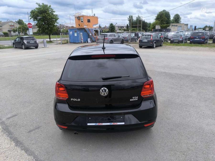 Melns Volkswagen Polo 2017 Šauļi, ar dzinēja tilpumu 1.40 L un nobraukumu 186 tūkst. km par 5150 €, foto 8 vietnē AUTOMOTO.COM.LV