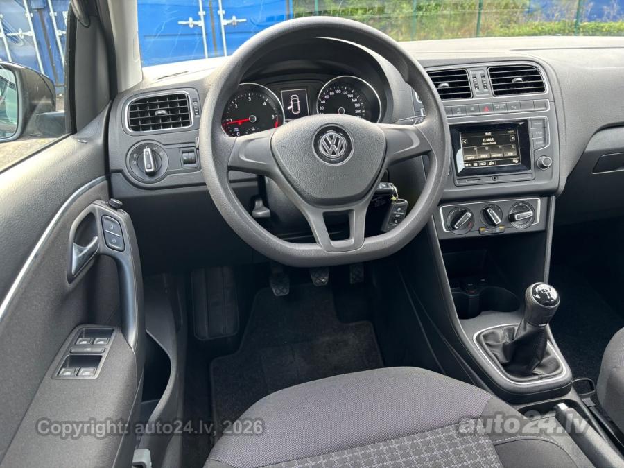 Black Volkswagen Polo 2017 in Paide, with an engine capacity of 1.40 L and mileage of 249 thousand km for 6690 €, photo 12 on AUTOMOTO.COM.LV