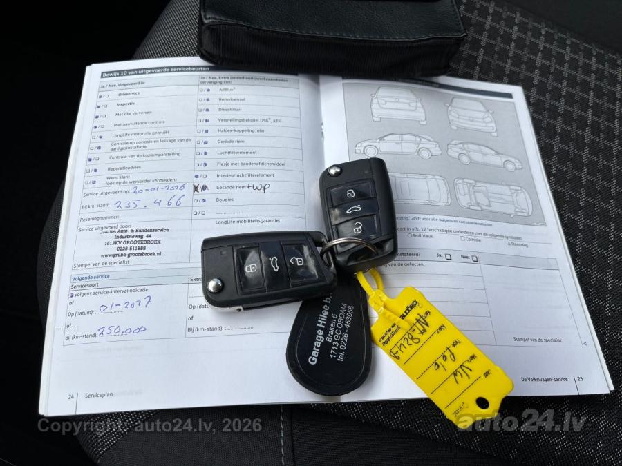 Black Volkswagen Polo 2017 in Paide, with an engine capacity of 1.40 L and mileage of 249 thousand km for 6690 €, photo 28 on AUTOMOTO.COM.LV