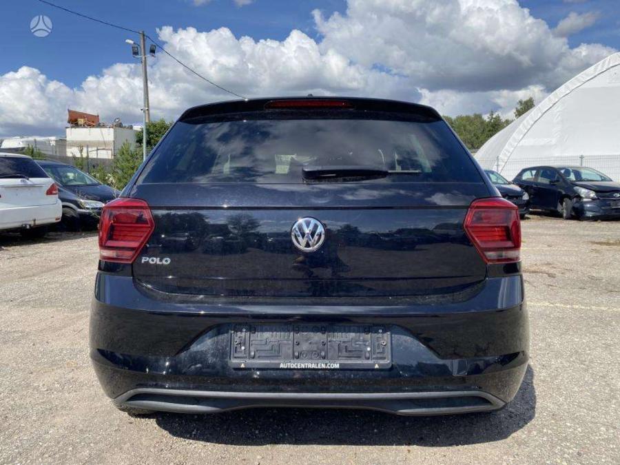 Melns Volkswagen Polo 2018 Radviliškis, ar dzinēja tilpumu 1.00 L un nobraukumu 49 tūkst. km par 6750 €, foto 6 vietnē AUTOMOTO.COM.LV