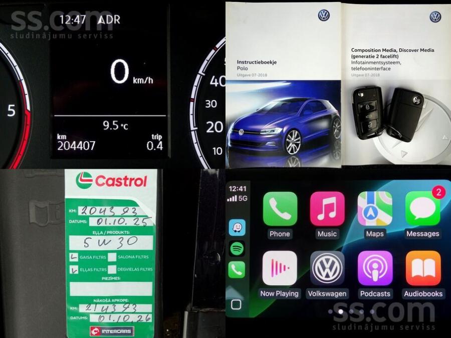 Melns Volkswagen Polo 2018 Rīga, ar dzinēja tilpumu 1.60 L un nobraukumu 205 tūkst. km par 7600 €, foto 16 vietnē AUTOMOTO.COM.LV