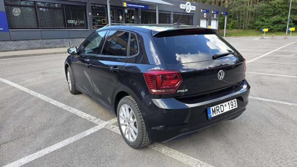 Black Volkswagen Polo 2018 in Vilnius, with an engine capacity of 1.60 L and mileage of 198 thousand km for 7500 €, photo 9 on AUTOMOTO.COM.LV