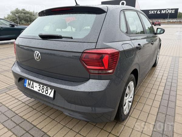 Black Volkswagen Polo 2019 in Riga, with an engine capacity of 1.00 L and mileage of 238 thousand km for 5977 €, photo 5 on AUTOMOTO.COM.LV
