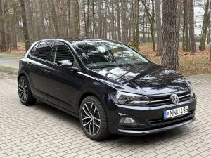 Melns Volkswagen Polo 2019 Alīta, ar dzinēja tilpumu 1.00 L un nobraukumu 160 tūkst. km par 7999 €, foto  vietnē AUTOMOTO.COM.LV