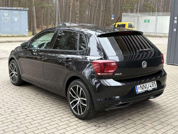 Melns Volkswagen Polo 2019 Alīta, ar dzinēja tilpumu 1.00 L un nobraukumu 160 tūkst. km par 7999 €, foto 4 vietnē AUTOMOTO.COM.LV