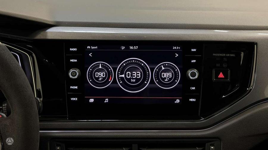 Melns Volkswagen Polo 2019 Viļņa, ar dzinēja tilpumu 1.98 L un nobraukumu 80 tūkst. km par 16990 €, foto 29 vietnē AUTOMOTO.COM.LV