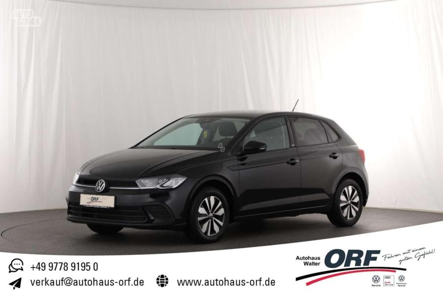 Melns Volkswagen Polo 2024 Kauņa, ar dzinēja tilpumu 1.00 L un nobraukumu 39 tūkst. km par 22143 €, foto 1 vietnē AUTOMOTO.COM.LV