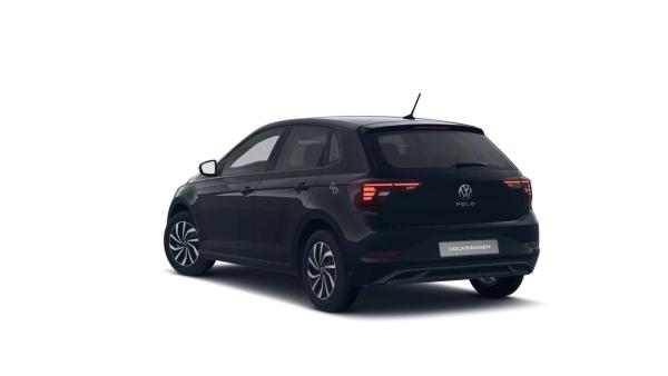 Melns Volkswagen Polo 2025 Kauņa, ar dzinēja tilpumu 1.00 L un nobraukumu 11 tūkst. km par 21594 €, foto 4 vietnē AUTOMOTO.COM.LV