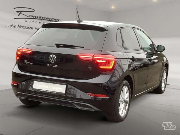 Melns Volkswagen Polo 2022 Kauņa, ar dzinēja tilpumu 1.00 L un nobraukumu 57 tūkst. km par 22212 €, foto 5 vietnē AUTOMOTO.COM.LV