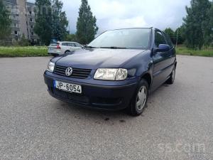 Blue Volkswagen Polo 2001 in Daugavpils, with an engine capacity of 1.90 L and mileage of 273 thousand km for 950 €, photo  on AUTOMOTO.COM.LV
