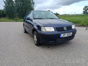 Blue Volkswagen Polo 2001 in Daugavpils, with an engine capacity of 1.90 L and mileage of 273 thousand km for 950 €, photo 3 on AUTOMOTO.COM.LV