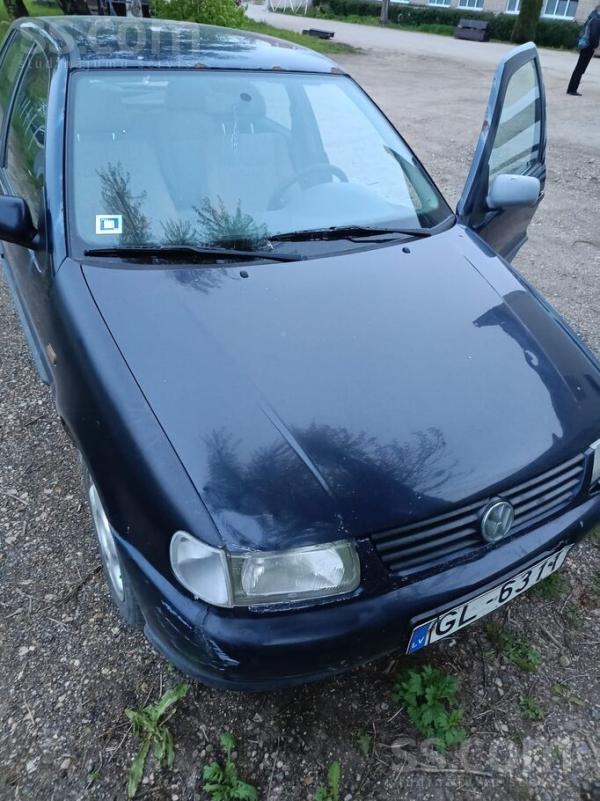 Blue Volkswagen Polo 1998 in Jekabpils, with an engine capacity of 1.70 L and mileage of 368 thousand km for 4600 €, photo 1 on AUTOMOTO.COM.LV