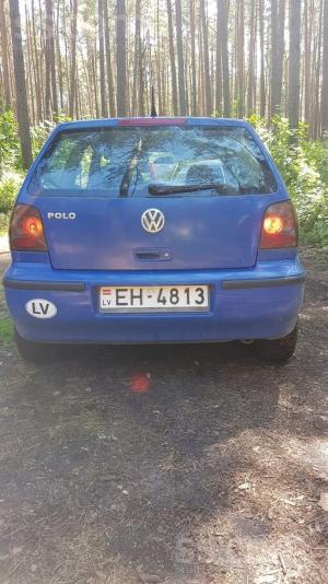 Zils Volkswagen Polo 2001 Jūrmala, ar dzinēja tilpumu 1.40 L un nobraukumu 167 tūkst. km par 455 €, foto 5 vietnē AUTOMOTO.COM.LV