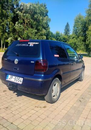Blue Volkswagen Polo 2001 in Rezekne, with an engine capacity of 1.90 L and mileage of 272 thousand km for 1150 €, photo  on AUTOMOTO.COM.LV
