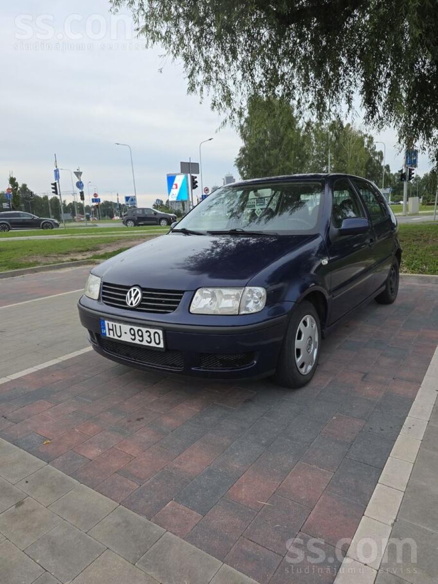 Синий Фольксваген Поло 2001 в Рига, объемом двигателя 1.00 л и пробегом 270 тыс. км за 1050 €, фото 3 на AUTOMOTO.COM.LV