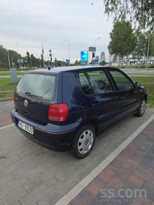 Синий Фольксваген Поло 2001 в Рига, объемом двигателя 1.00 л и пробегом 270 тыс. км за 1050 €, фото 5 на AUTOMOTO.COM.LV