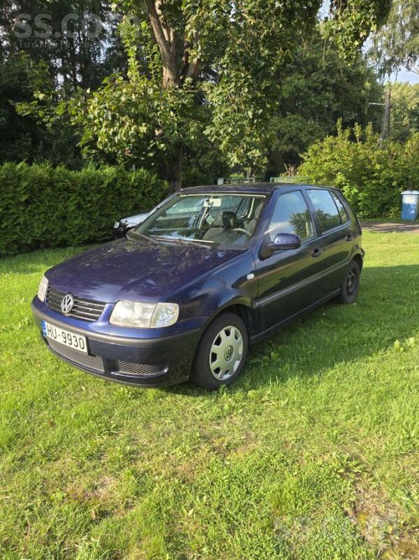 Blue Volkswagen Polo 2001 in Riga, with an engine capacity of 1.00 L and mileage of 0 thousand km for 650 €, photo 1 on AUTOMOTO.COM.LV