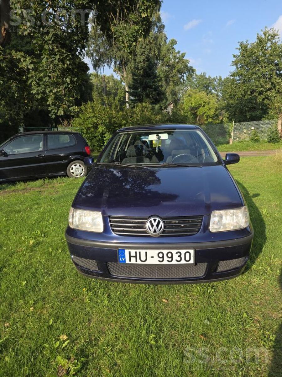 Blue Volkswagen Polo 2001 in Riga, with an engine capacity of 1.00 L and mileage of 0 thousand km for 650 €, photo 3 on AUTOMOTO.COM.LV