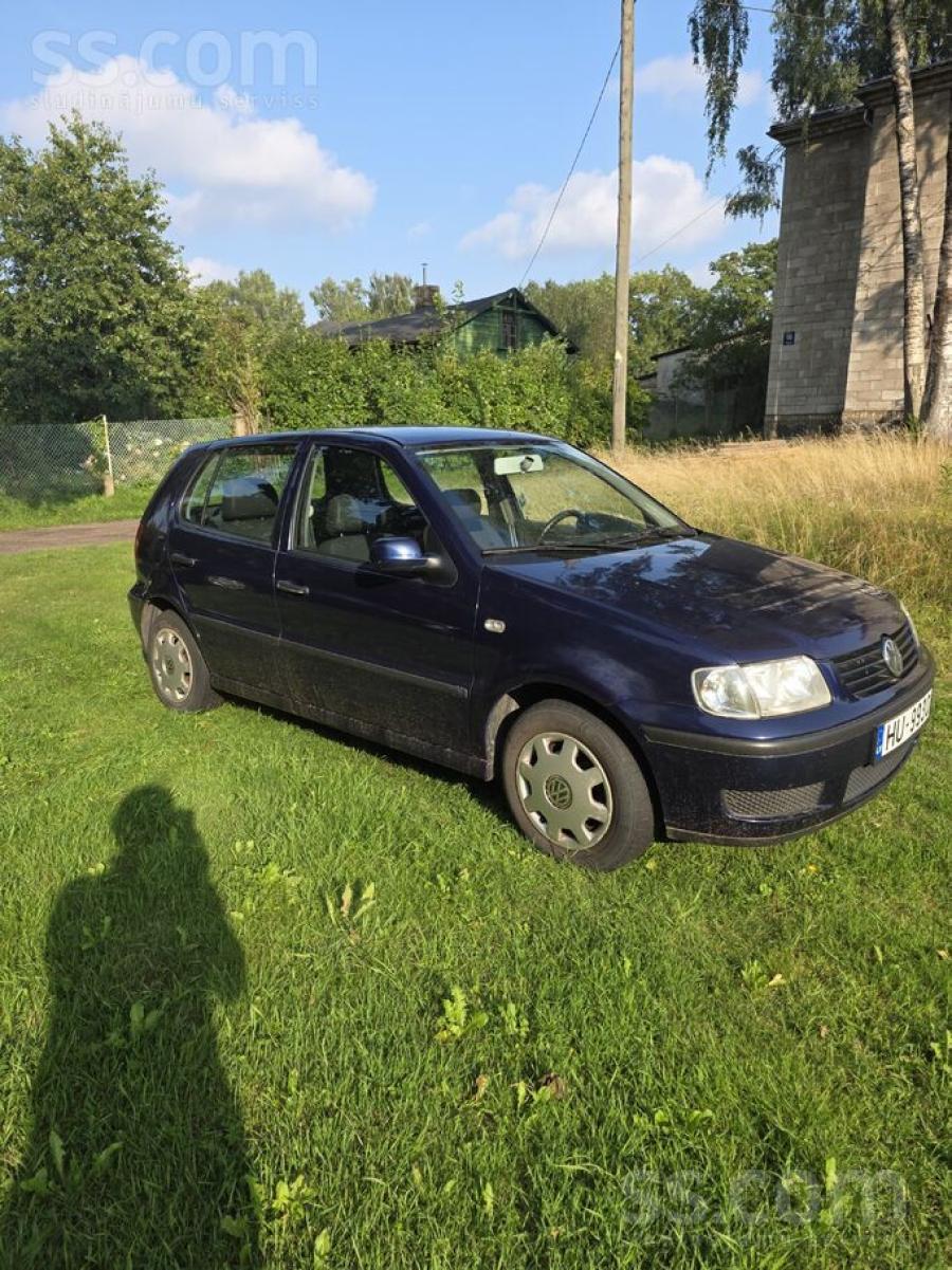 Blue Volkswagen Polo 2001 in Riga, with an engine capacity of 1.00 L and mileage of 0 thousand km for 650 €, photo 4 on AUTOMOTO.COM.LV