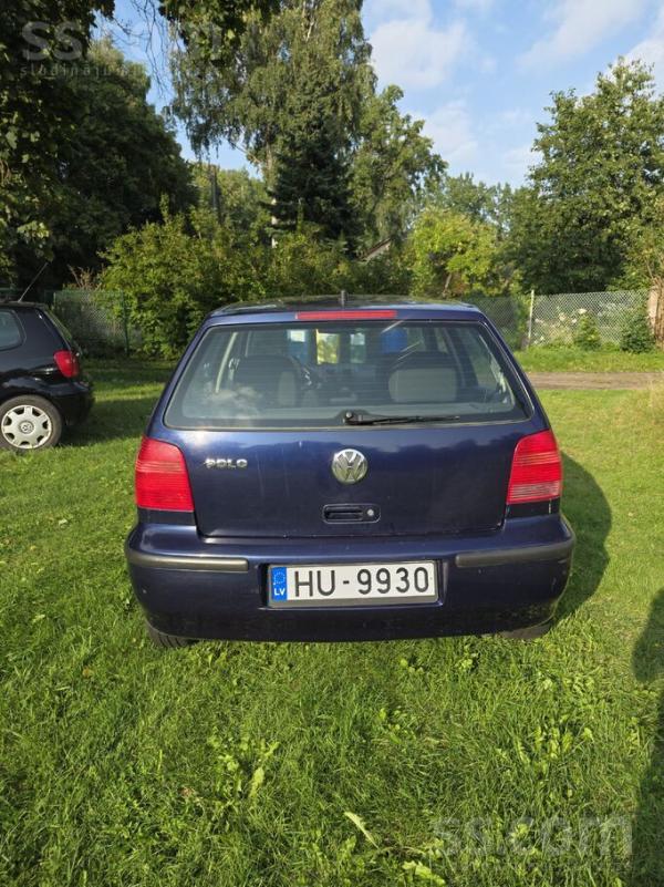Blue Volkswagen Polo 2001 in Riga, with an engine capacity of 1.00 L and mileage of 0 thousand km for 650 €, photo 4 on AUTOMOTO.COM.LV