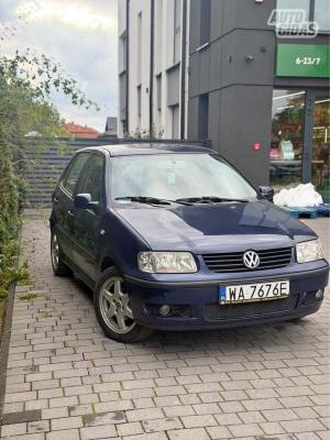Blue Volkswagen Polo 2001 in Kaunas, with an engine capacity of 1.40 L and mileage of 214 thousand km for 650 €, photo  on AUTOMOTO.COM.LV