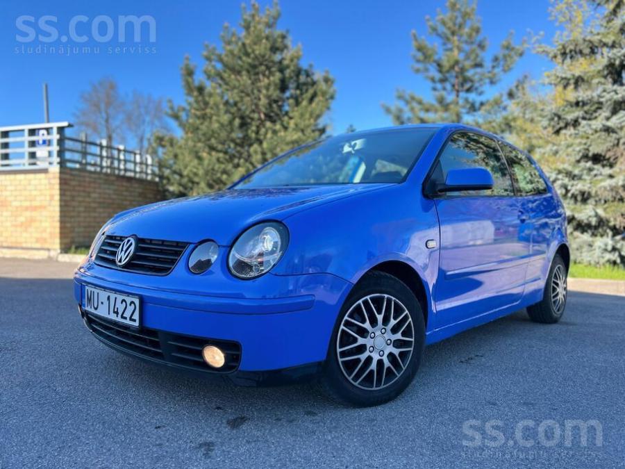 Zils Volkswagen Polo 2002 Rīga, ar dzinēja tilpumu 1.40 L un nobraukumu 381 tūkst. km par 800 €, foto 1 vietnē AUTOMOTO.COM.LV