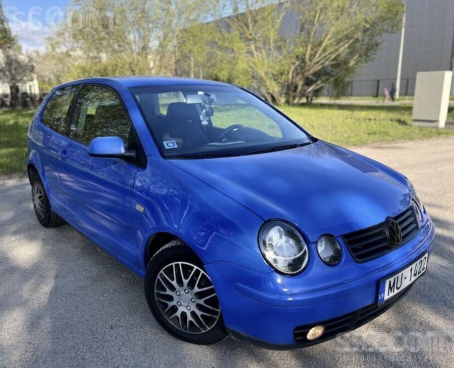 Zils Volkswagen Polo 2002 Rīga, ar dzinēja tilpumu 1.40 L un nobraukumu 381 tūkst. km par 800 €, foto 3 vietnē AUTOMOTO.COM.LV