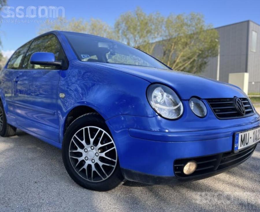 Zils Volkswagen Polo 2002 Rīga, ar dzinēja tilpumu 1.40 L un nobraukumu 381 tūkst. km par 800 €, foto 4 vietnē AUTOMOTO.COM.LV