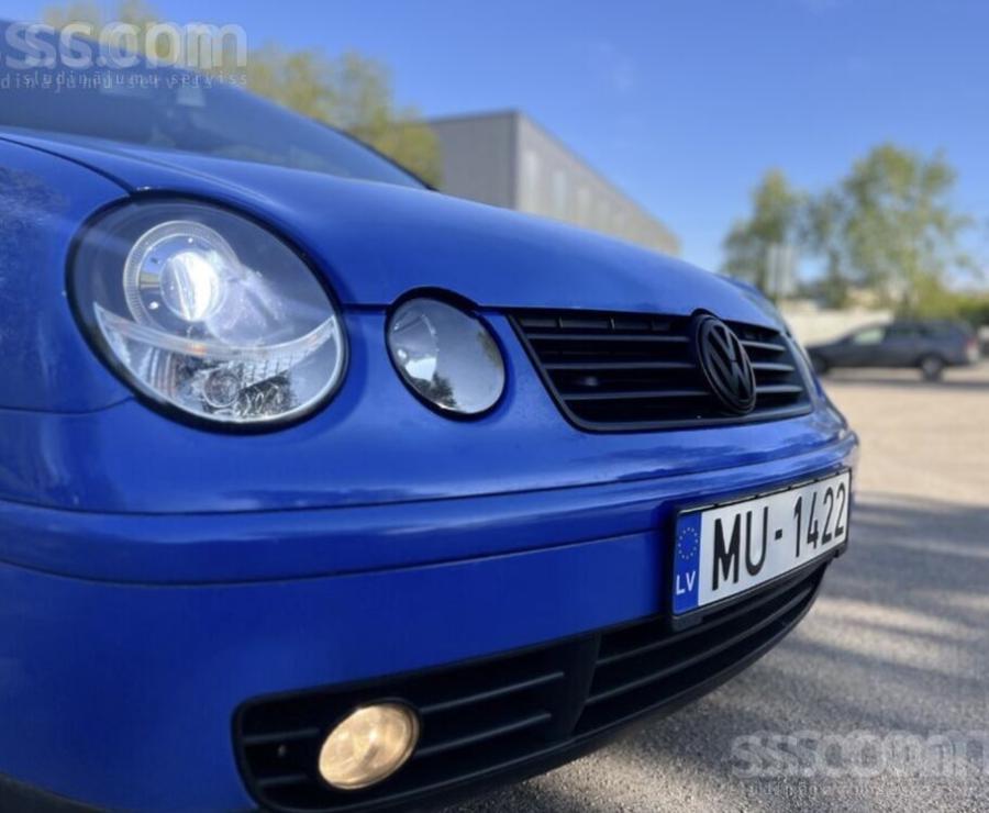 Zils Volkswagen Polo 2002 Rīga, ar dzinēja tilpumu 1.40 L un nobraukumu 381 tūkst. km par 800 €, foto 5 vietnē AUTOMOTO.COM.LV