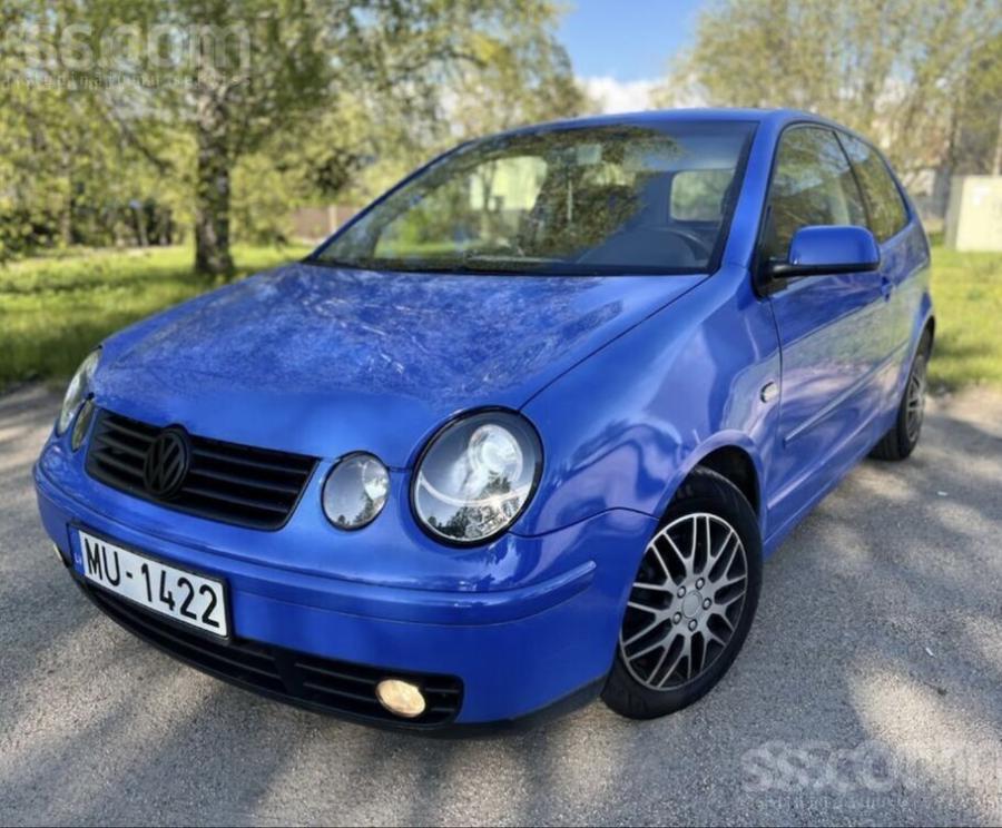 Zils Volkswagen Polo 2002 Rīga, ar dzinēja tilpumu 1.40 L un nobraukumu 381 tūkst. km par 800 €, foto 6 vietnē AUTOMOTO.COM.LV
