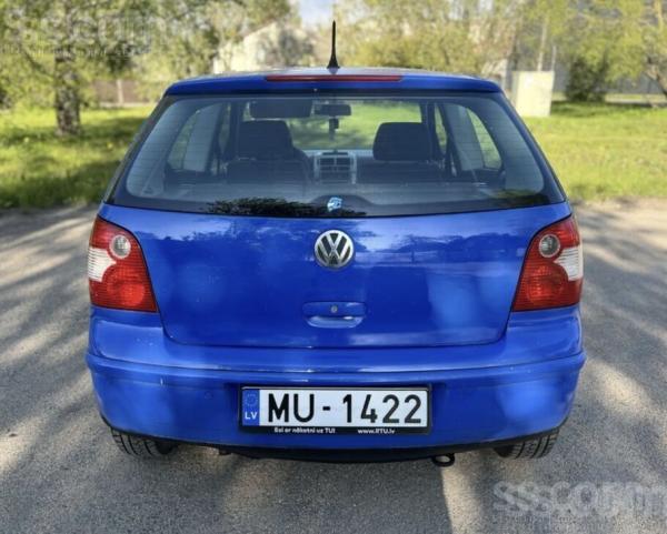 Zils Volkswagen Polo 2002 Rīga, ar dzinēja tilpumu 1.40 L un nobraukumu 381 tūkst. km par 800 €, foto 8 vietnē AUTOMOTO.COM.LV