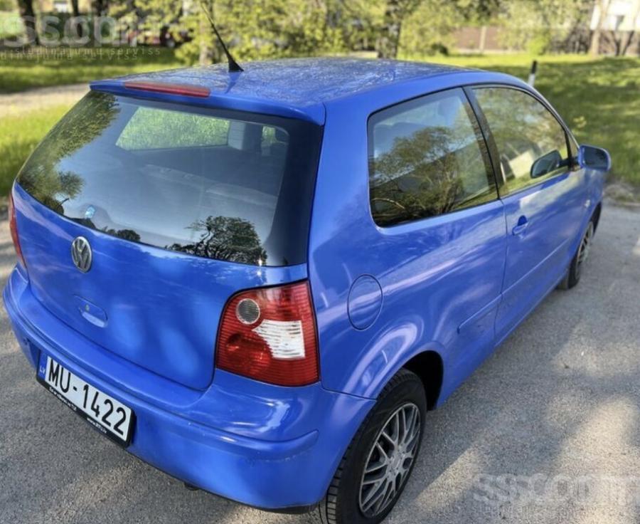 Zils Volkswagen Polo 2002 Rīga, ar dzinēja tilpumu 1.40 L un nobraukumu 381 tūkst. km par 800 €, foto 11 vietnē AUTOMOTO.COM.LV