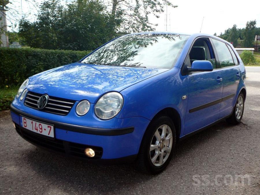 Zils Volkswagen Polo 2002 Cēsis, ar dzinēja tilpumu 1.40 L un nobraukumu 383 tūkst. km par 1290 €, foto 3 vietnē AUTOMOTO.COM.LV