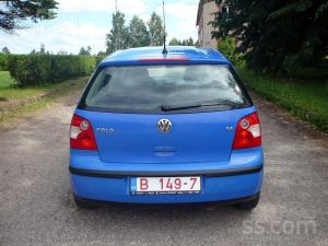 Zils Volkswagen Polo 2002 Cēsis, ar dzinēja tilpumu 1.40 L un nobraukumu 383 tūkst. km par 1290 €, foto 7 vietnē AUTOMOTO.COM.LV