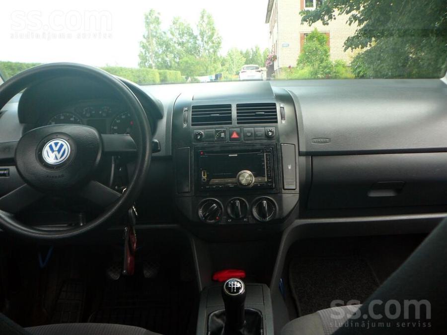 Zils Volkswagen Polo 2002 Cēsis, ar dzinēja tilpumu 1.40 L un nobraukumu 383 tūkst. km par 1290 €, foto 12 vietnē AUTOMOTO.COM.LV