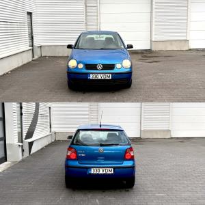 Blue Volkswagen Polo 2002 in Tallinn, with an engine capacity of 1.20 L and mileage of 167 thousand km for 1799 €, photo 43 on AUTOMOTO.COM.LV