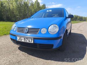 Blue Volkswagen Polo 2003 in Riga, with an engine capacity of 1.40 L and mileage of 251 thousand km for 1050 €, photo 4 on AUTOMOTO.COM.LV