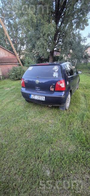Blue Volkswagen Polo 2003 in Kraslava, with an engine capacity of 1.20 L and mileage of 256 thousand km for 650 €, photo 3 on AUTOMOTO.COM.LV